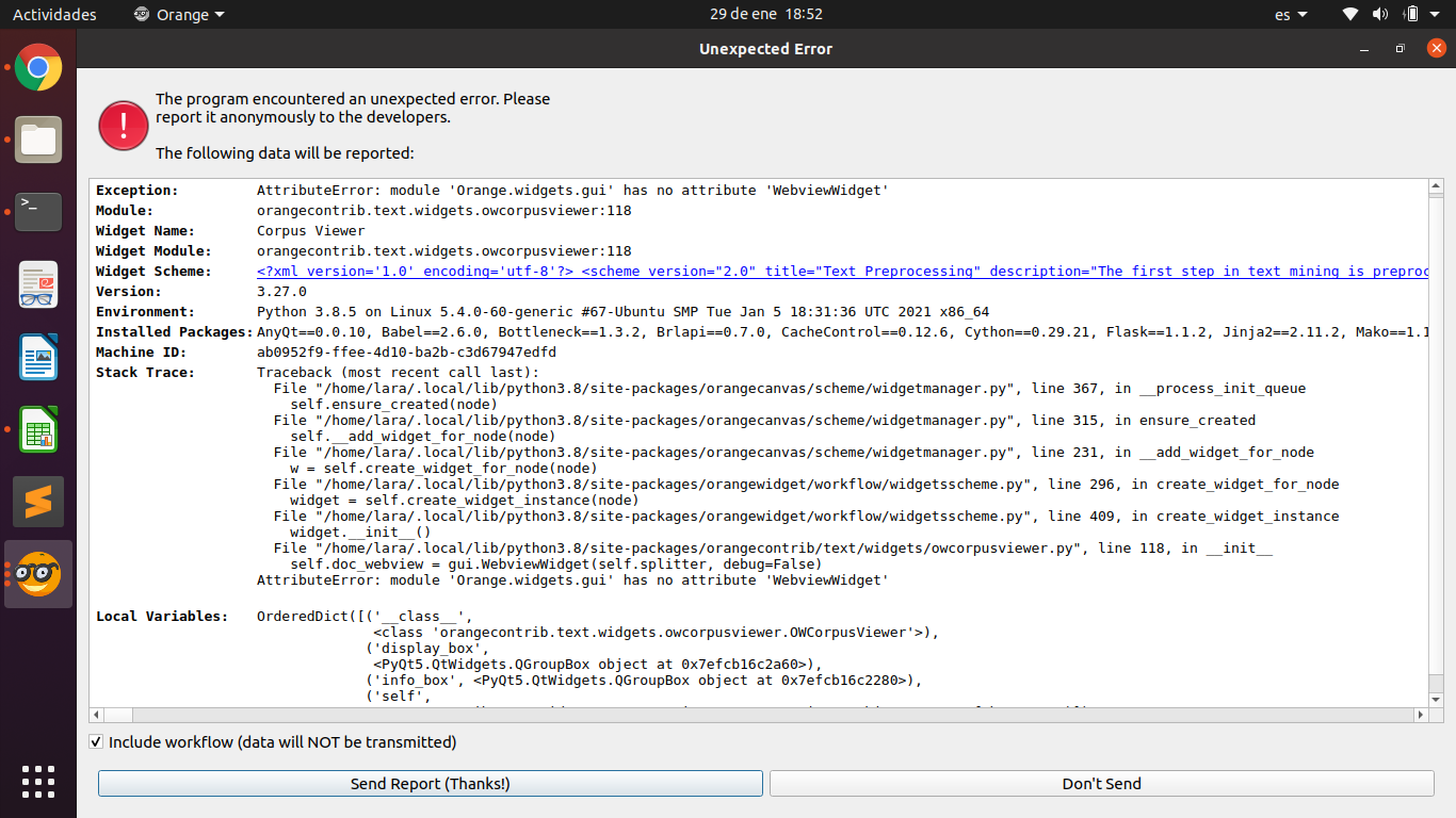 AttributeError: module 'Orange.widgets.gui' has no attribute 'WebviewWidget' · Issue #621 ...