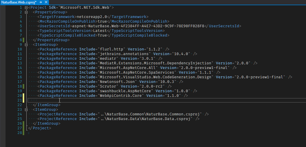 IntelliSense for package reference versions while editing csproj · Issue #766 · dotnet/project ...