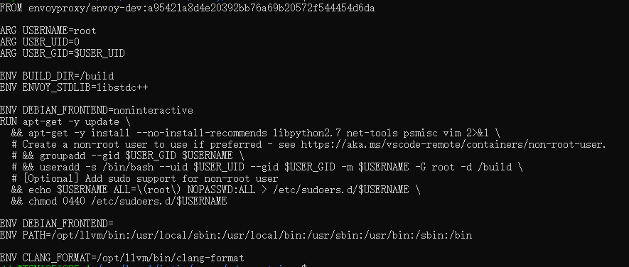 Develop debugging envoy using vscode Container · Issue #25254 · envoyproxy/envoy · GitHub