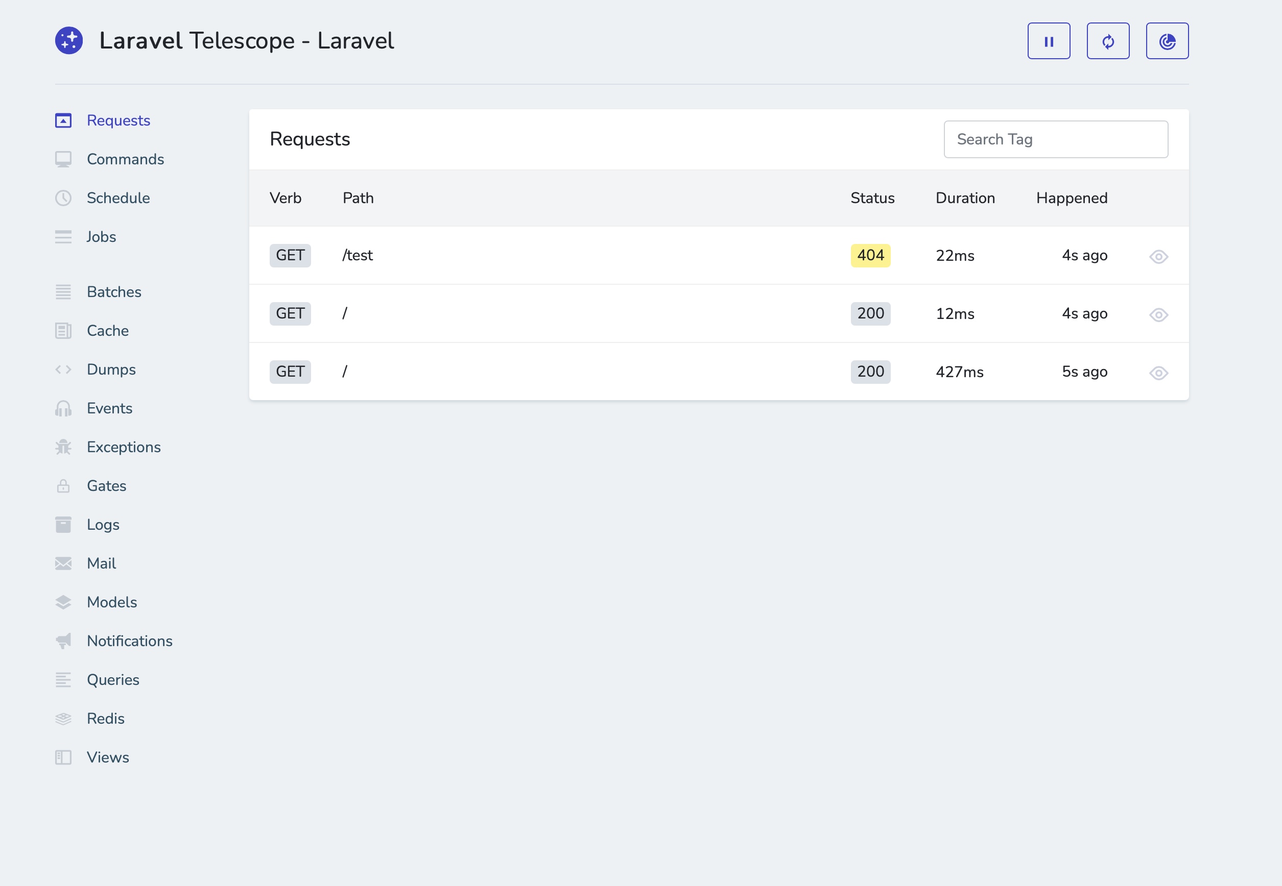 net::ERR_CONNECTION_REFUSED when loading the /telescope page · Issue #1051 · laravel/telescope ...