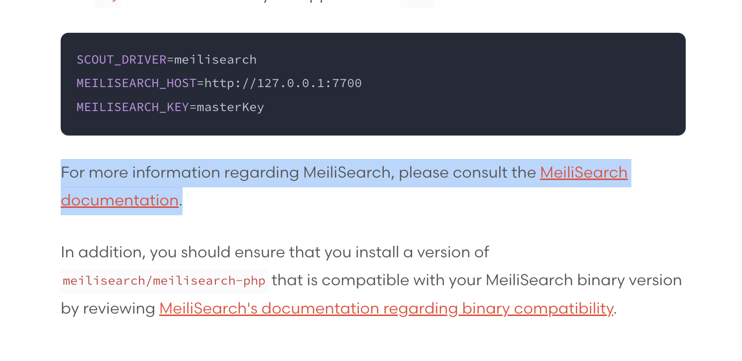 Attribute not filterable nor sortable · Issue #611 · laravel/scout · GitHub
