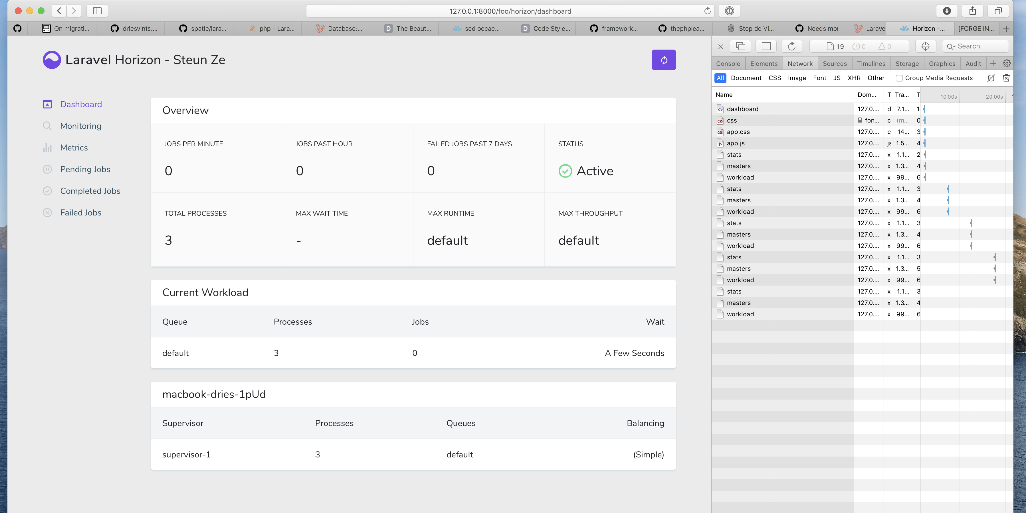 route prefix not applied on horizon routes · Issue #837 · laravel ...