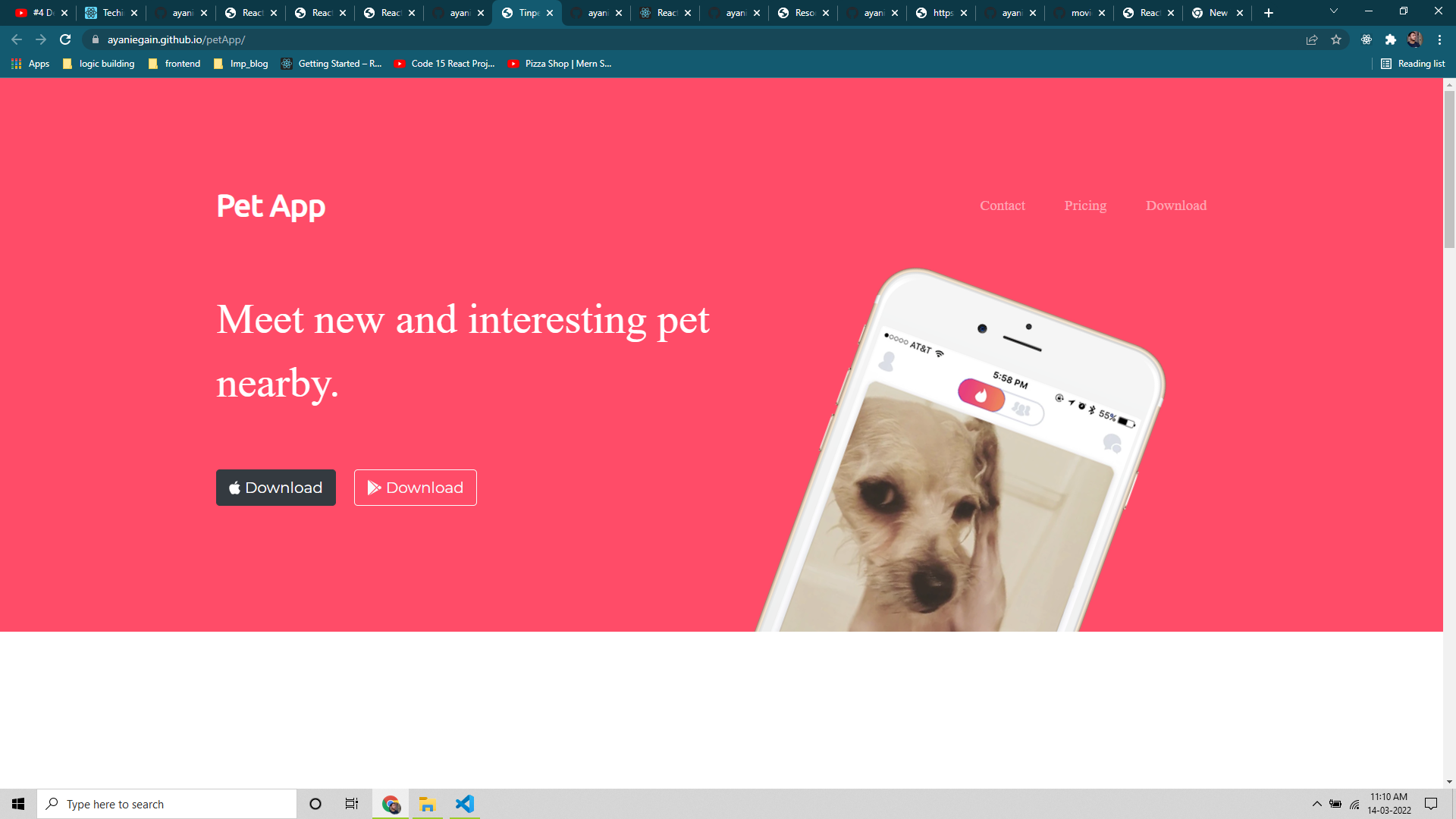 GitHub - ayaniegain/petApp: using bootstrap,HTML and CSS this is responsive web site