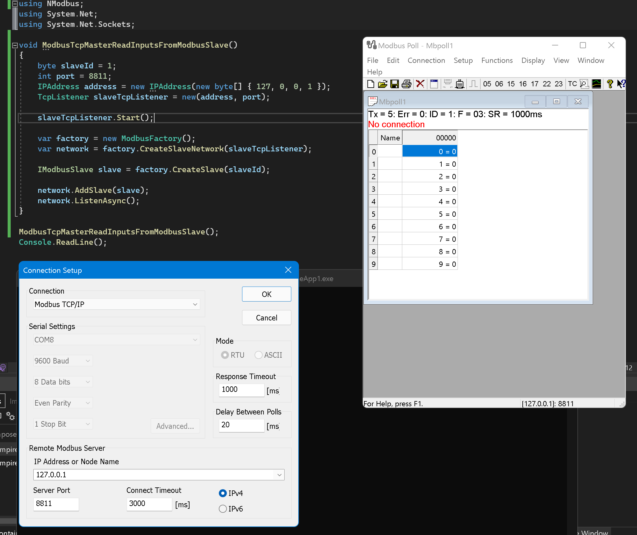 Web Tcp Server Or Web Socket Server · Issue 102 · Nmodbus Nmodbus · Github