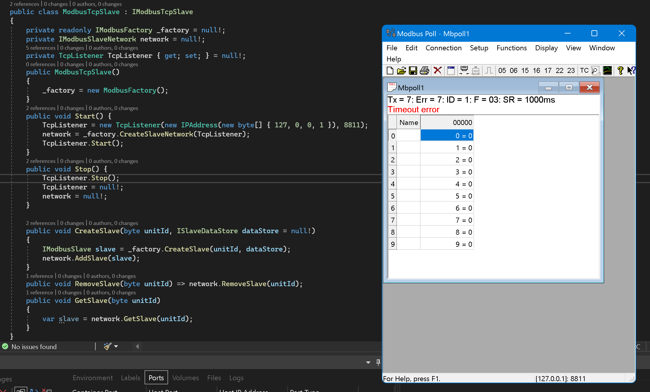Web Tcp Server Or Web Socket Server · Issue 102 · Nmodbus Nmodbus · Github
