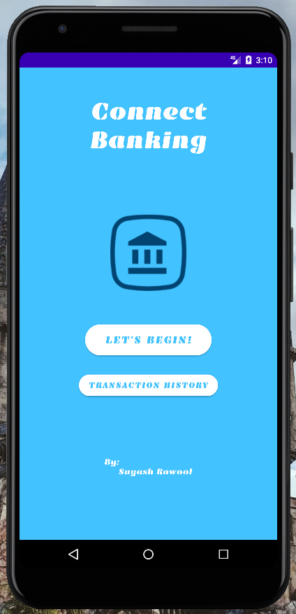 GitHub - SuyashRawool/Connect-Banking: This application was created by ...