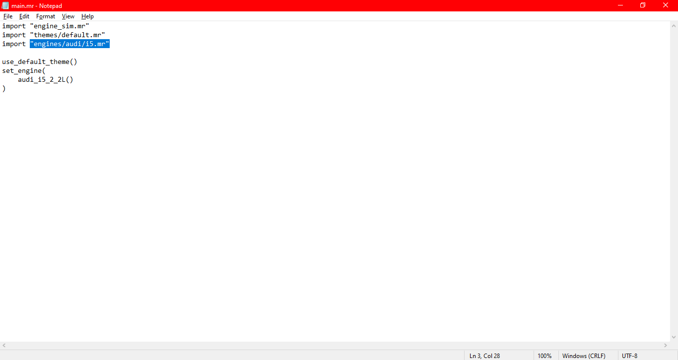 Simulator says and no engine is loaded. · Issue #296 · ange-yaghi ...