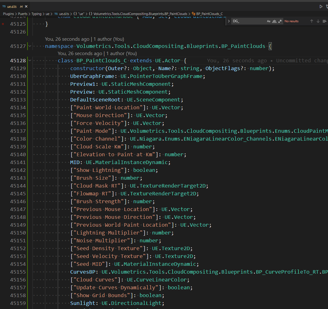 [UE] Bug: DeclarationGenerator 生成ue_bp.d.ts 错误 · Issue #1184 · Tencent/puerts · GitHub
