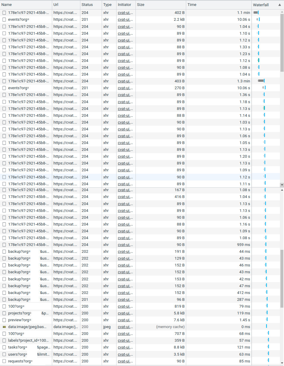 Create from Backup: ERR TIMED OUT · Issue #5846 · cvat-ai/cvat · GitHub