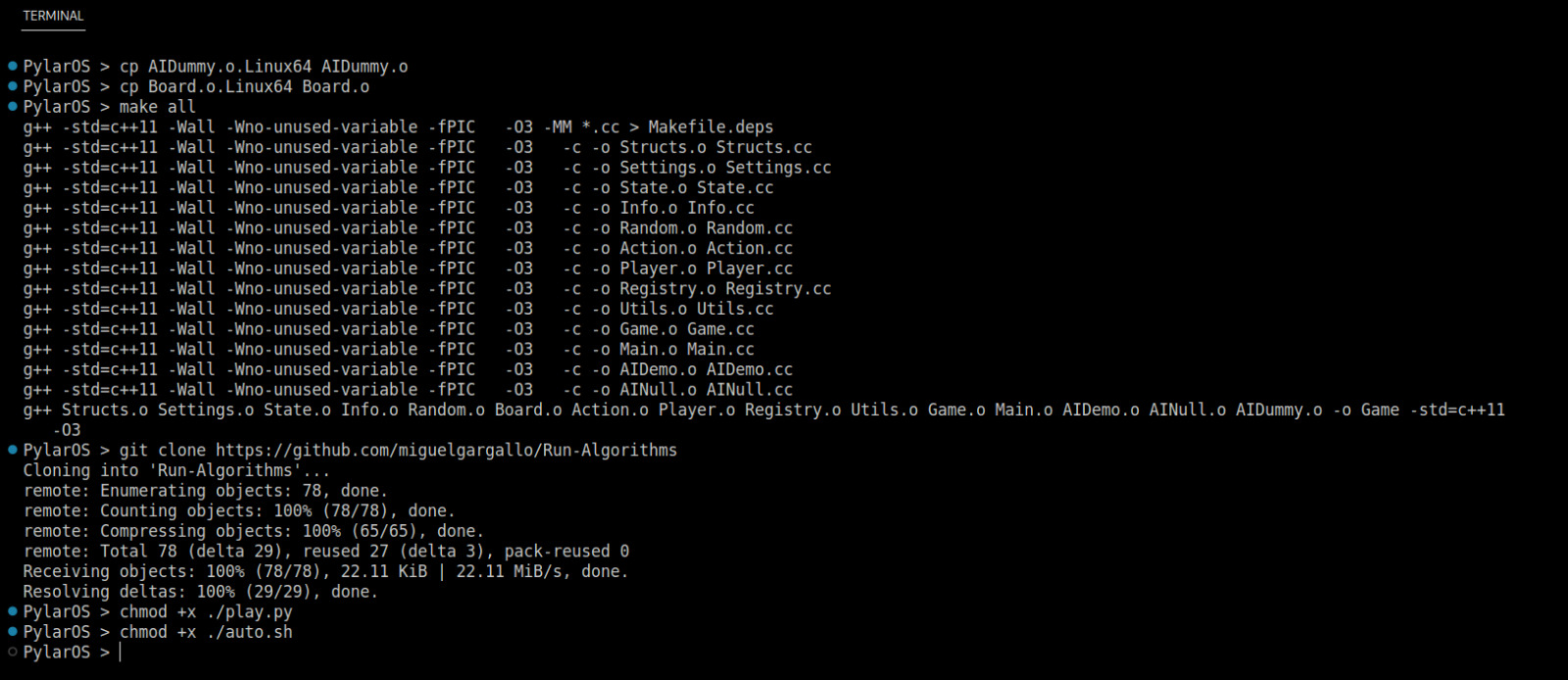 GitHub - miguelgargallo/Run-Algorithms: Run Algorithms is a repo based to plug an play ...