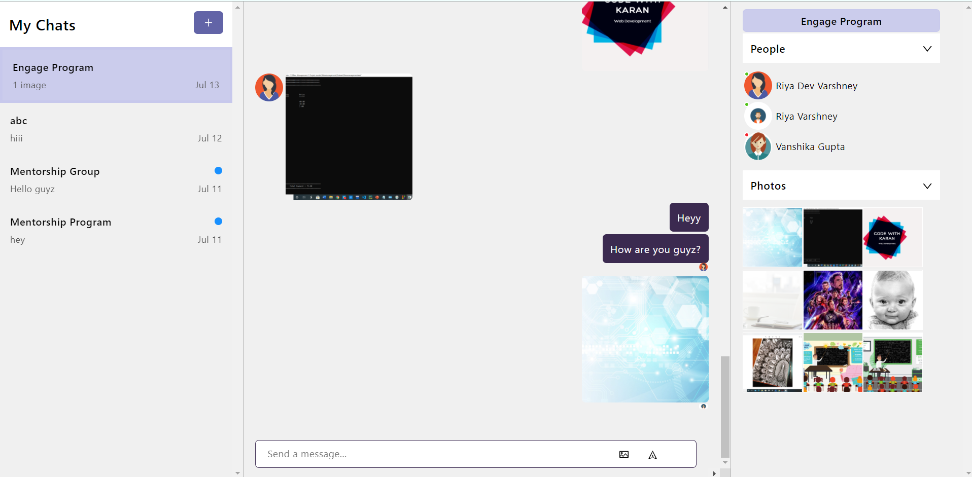 GitHub - IronMan-1000/Microsoft-teams-clone-1: This web app is an online portal that enables ...