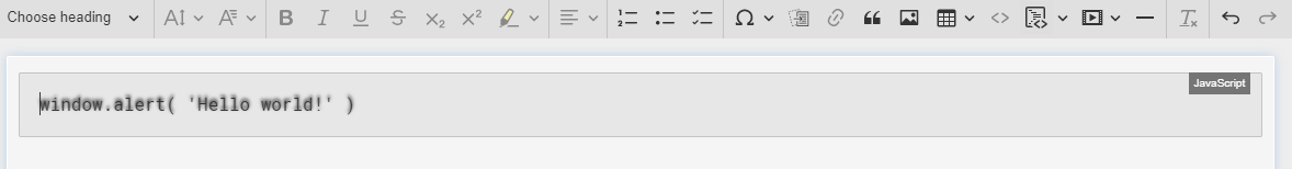 WYSIWYG - Insert Code Block problem · requarks wiki · Discussion #2971 · GitHub