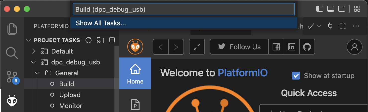 Bug Vscode Update 1 71 Project Tasks Disabled · Issue 3299 · Platformio Platformio Vscode