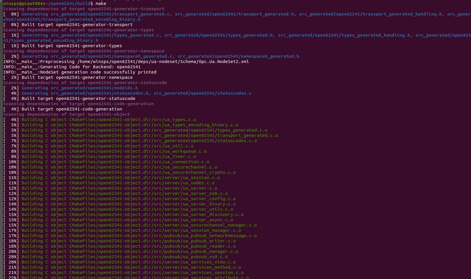 PubSub Problem: Error to build PubSub with make command · Issue #3350 · open62541/open62541 · GitHub