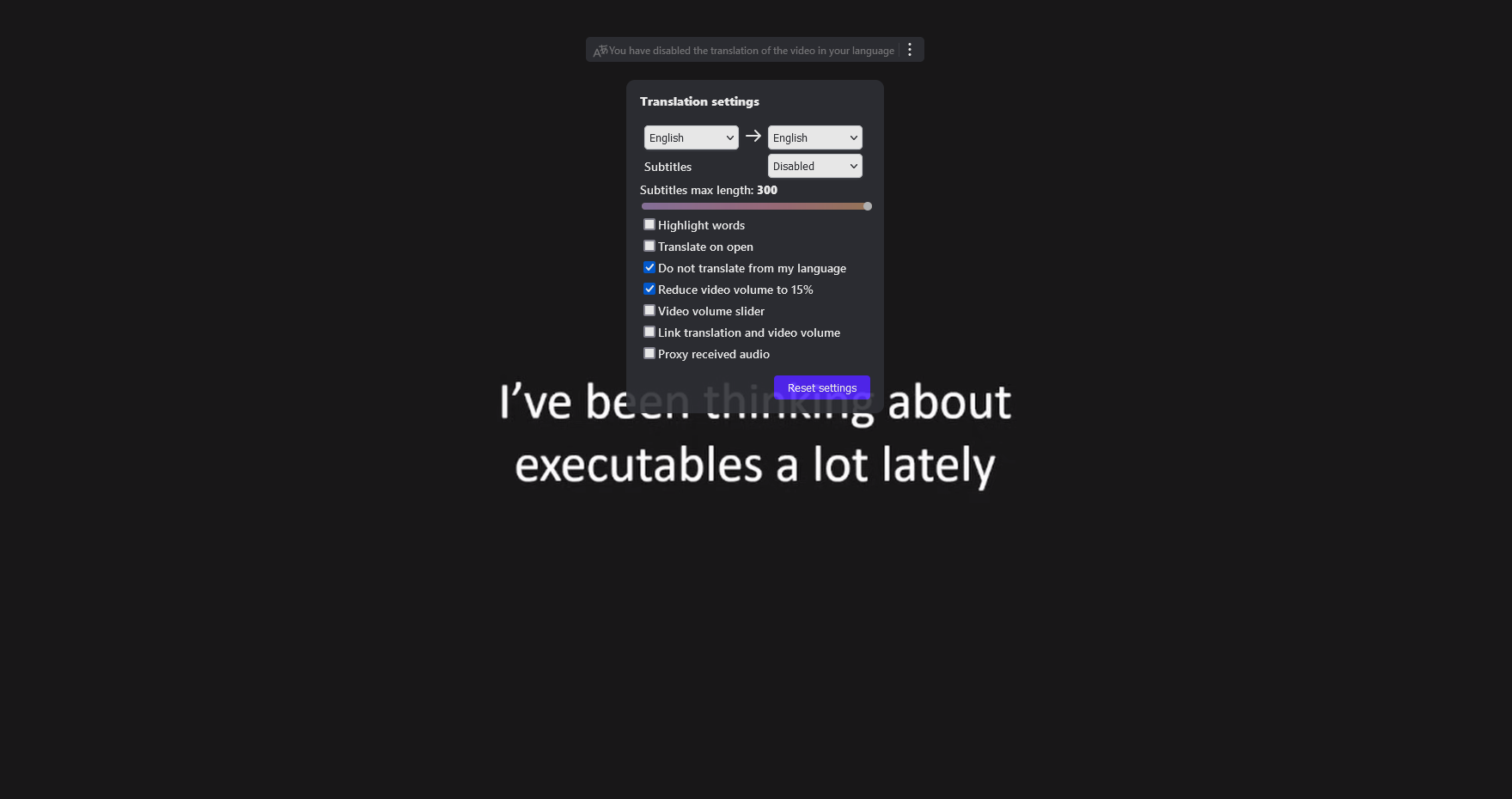 Не откликается · Issue #349 · ilyhalight/voice-over-translation · GitHub