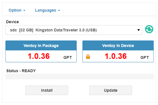 Here is a GUI for ventoy Linux · Issue #126 · ventoy/Ventoy · GitHub