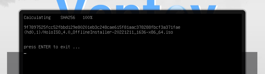 [issue]: Holo ISO · Issue #2066 · ventoy/Ventoy · GitHub