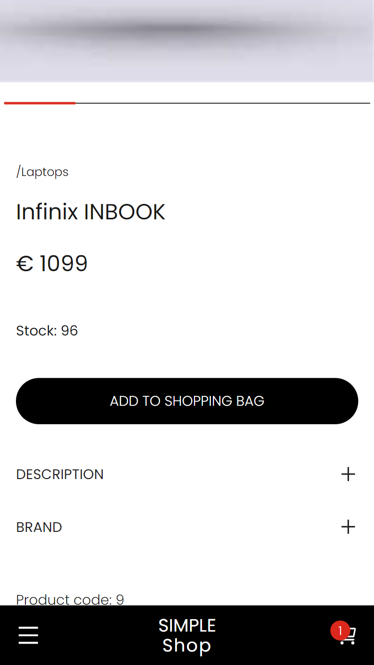 Github Dariuszmeissner React Store Theme Store Theme React Typescript And Fake Rest Api