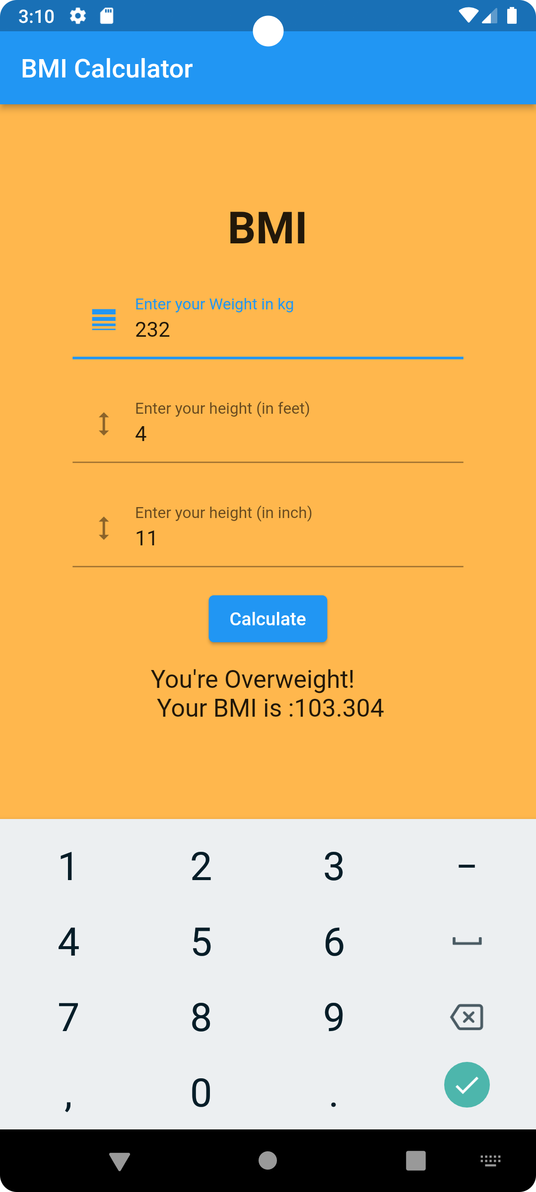 GitHub - Dipesh2056/Bmi-calculator-flutter