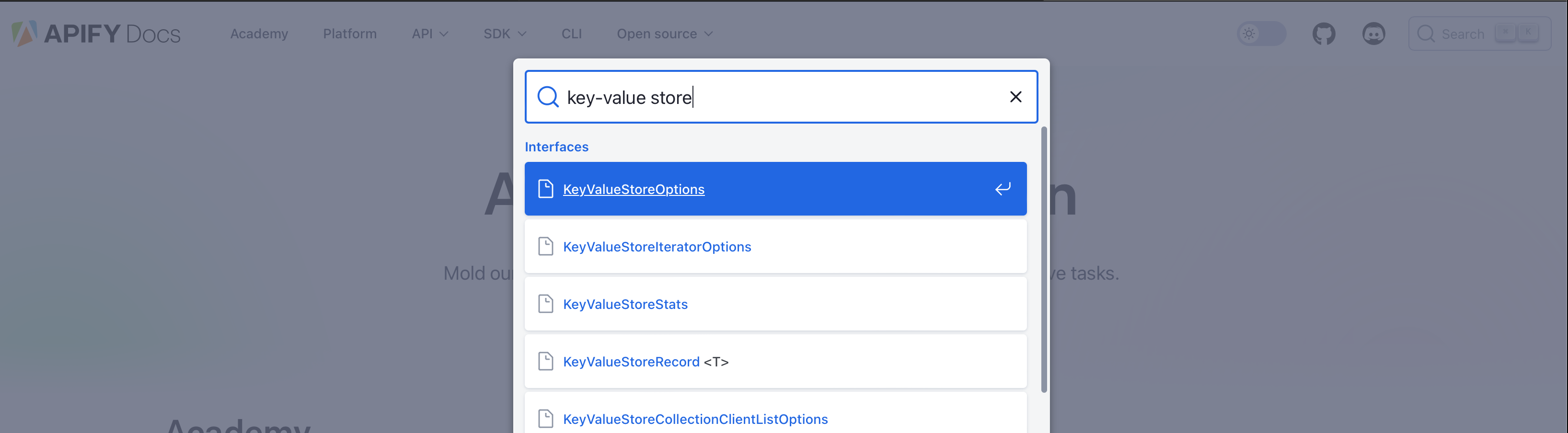 Improve docs search · Issue #558 · apify/apify-docs · GitHub