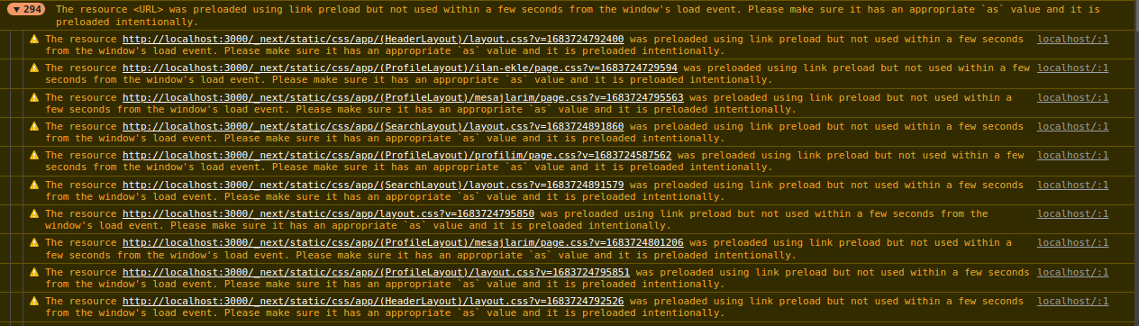 How to fix link preload warning in Next.js app? · vercel next.js · Discussion #49607 · GitHub