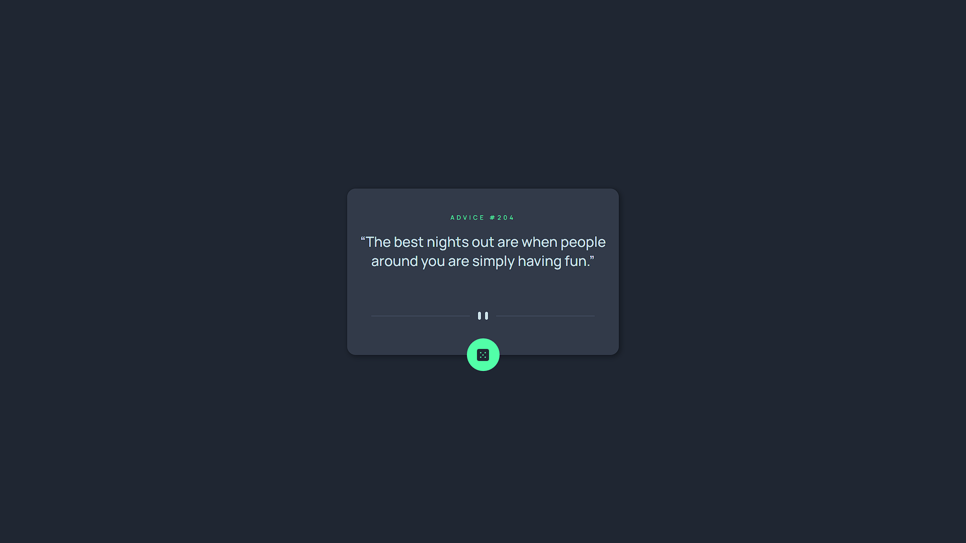 GitHub - Shuvalovrus/advice-generator-app-main