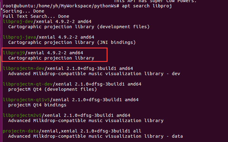 Couldn't find any package whose name or description matched "libproj0" · Issue #389 · mapproxy ...