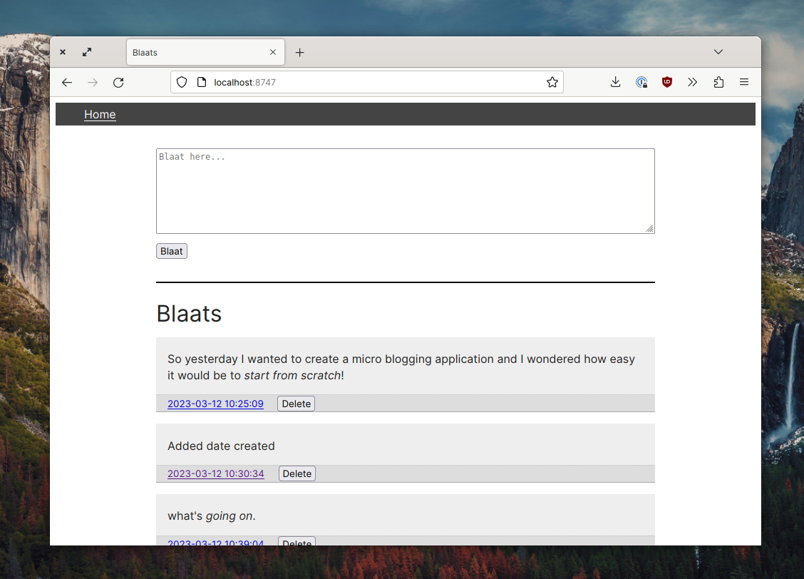 GitHub - svandragt/lamb: Literally Another Micro Blog
