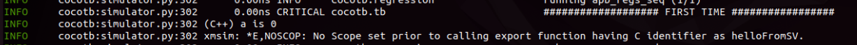 Calling The Systemverilog Function From C Code With Help Cocotb