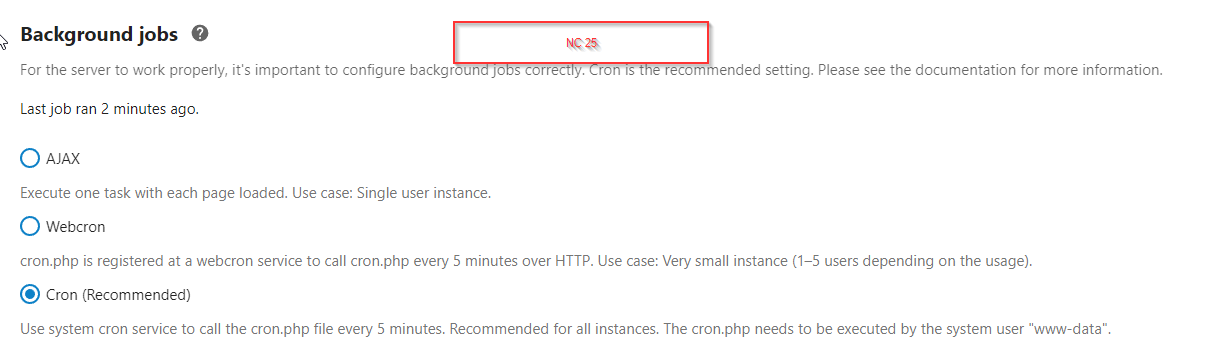 [Bug]: NC 25 Color status button missing for Background jobs "Basic Settings tab" · Issue #33880 ...
