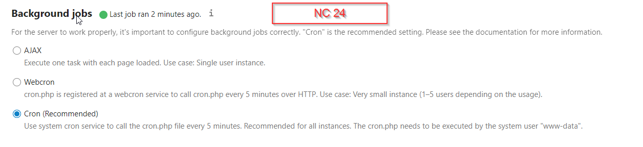 [Bug]: NC 25 Color status button missing for Background jobs "Basic Settings tab" · Issue #33880 ...