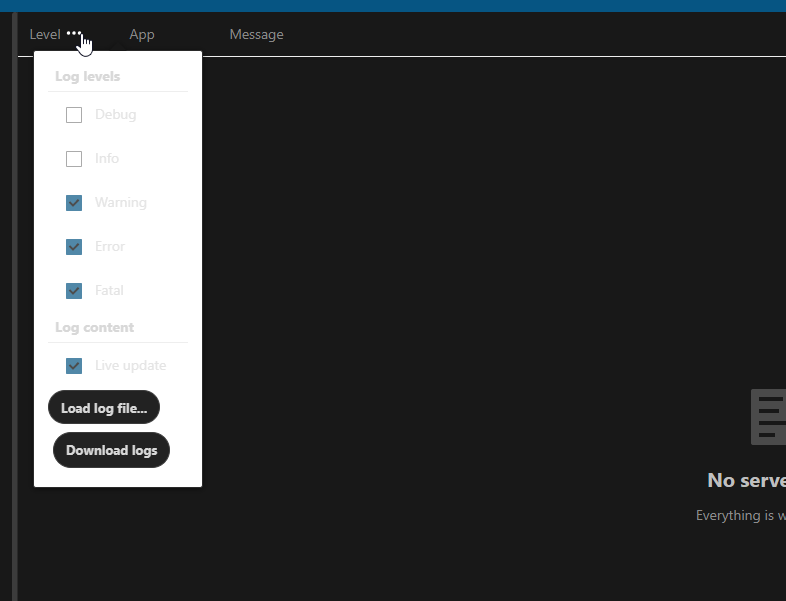 Nextcloud 19 Dark Theme issue · Issue #380 · nextcloud/logreader · GitHub