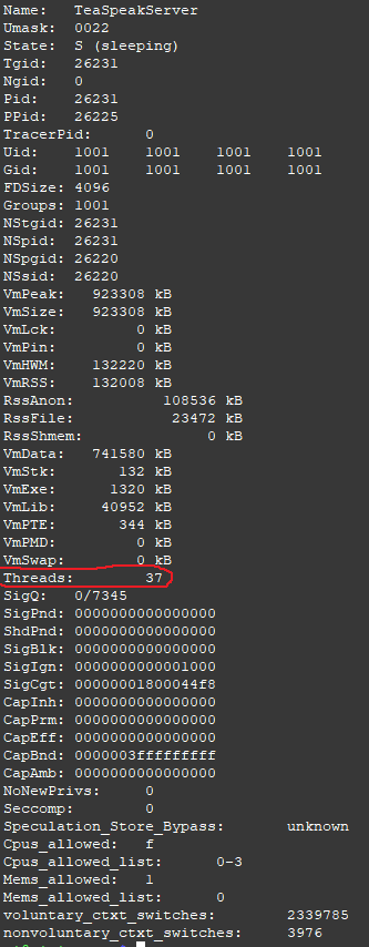 Server freezing every day · Issue #473 · TeaSpeak/TeaSpeak · GitHub