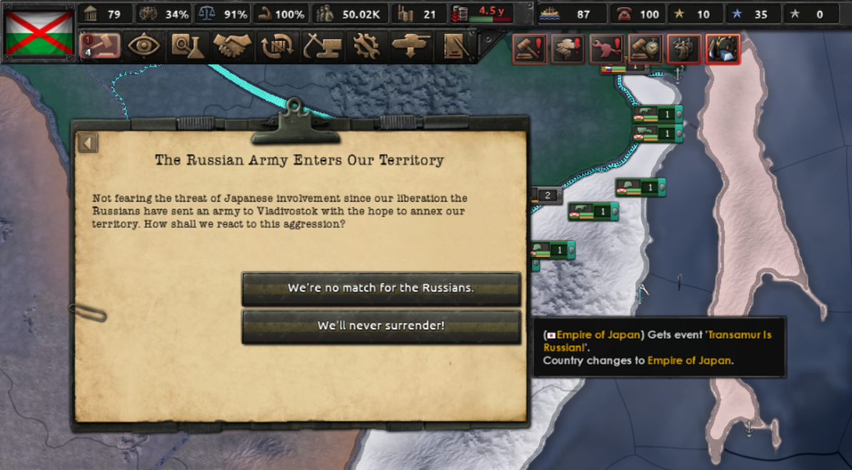 RUS/TRM - Japan annexing Transamur · Issue #12624 · Kaiserreich ...