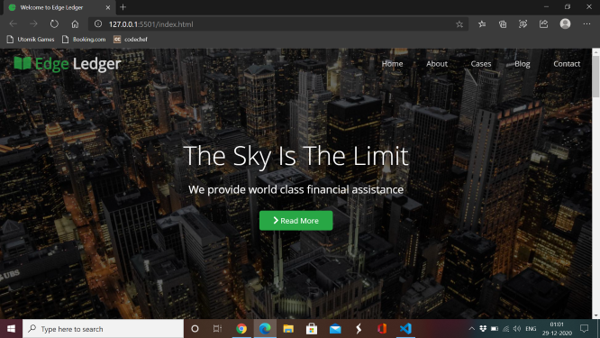 GitHub - bajajanjana/MY-EdgeLedger: It's a fianancial company`s website. It`s basically a HTML ...