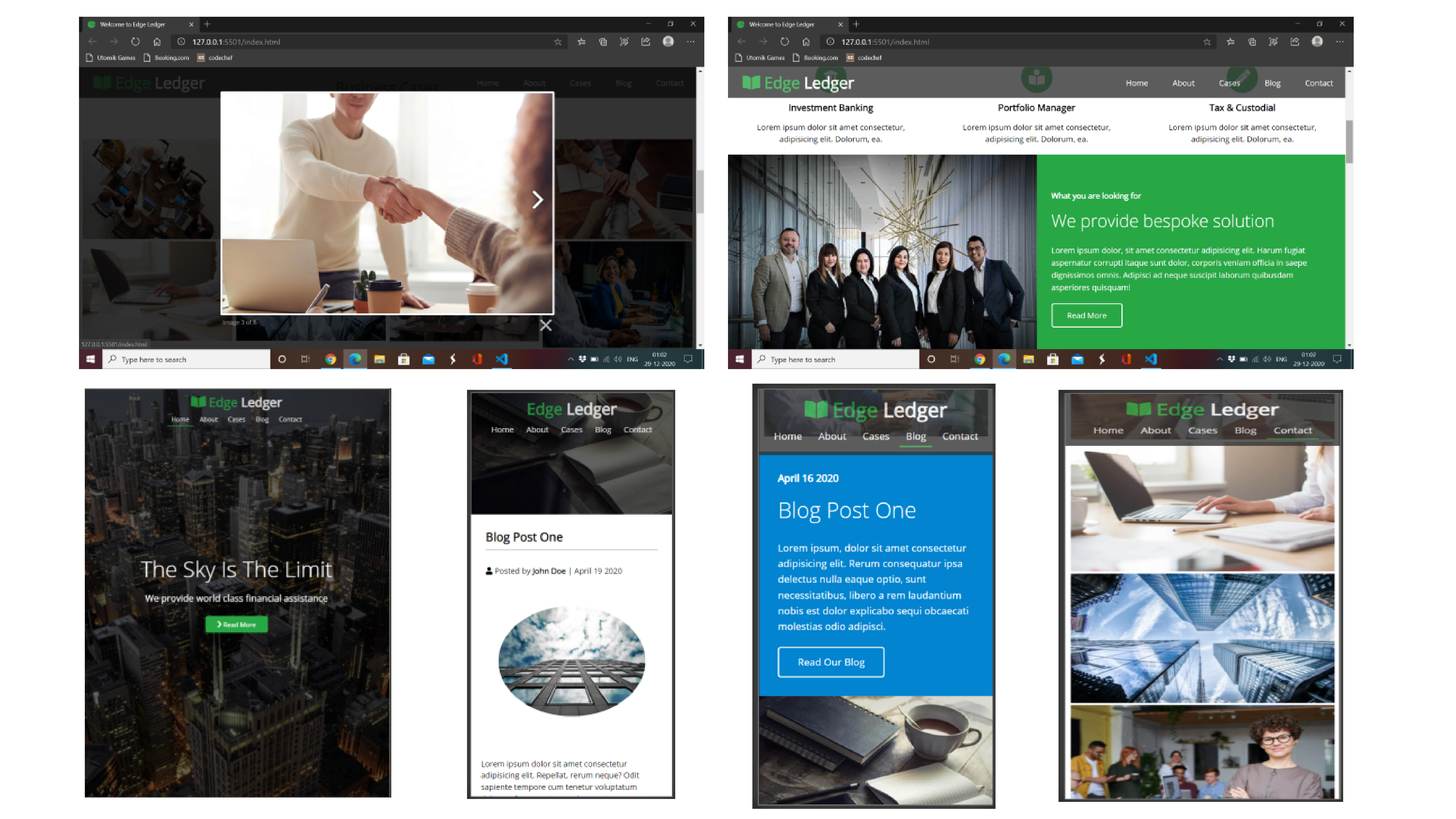 GitHub - bajajanjana/MY-EdgeLedger: It's a fianancial company`s website. It`s basically a HTML ...