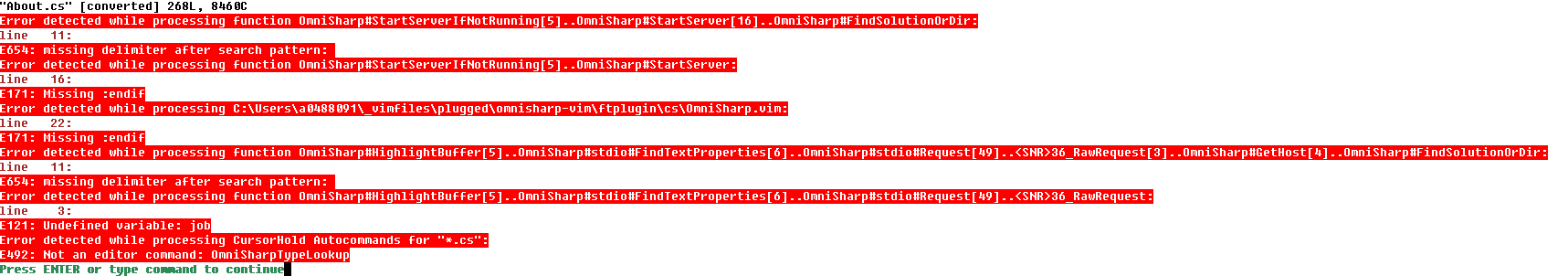 Can't use on Windows with GVim · Issue #582 · OmniSharp/omnisharp-vim · GitHub