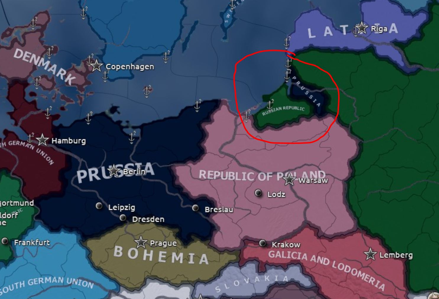 RUS DDR - Awkward Russian partition of East Prussia · Issue #11348 · Kaiserreich/Kaiserreich-4 ...