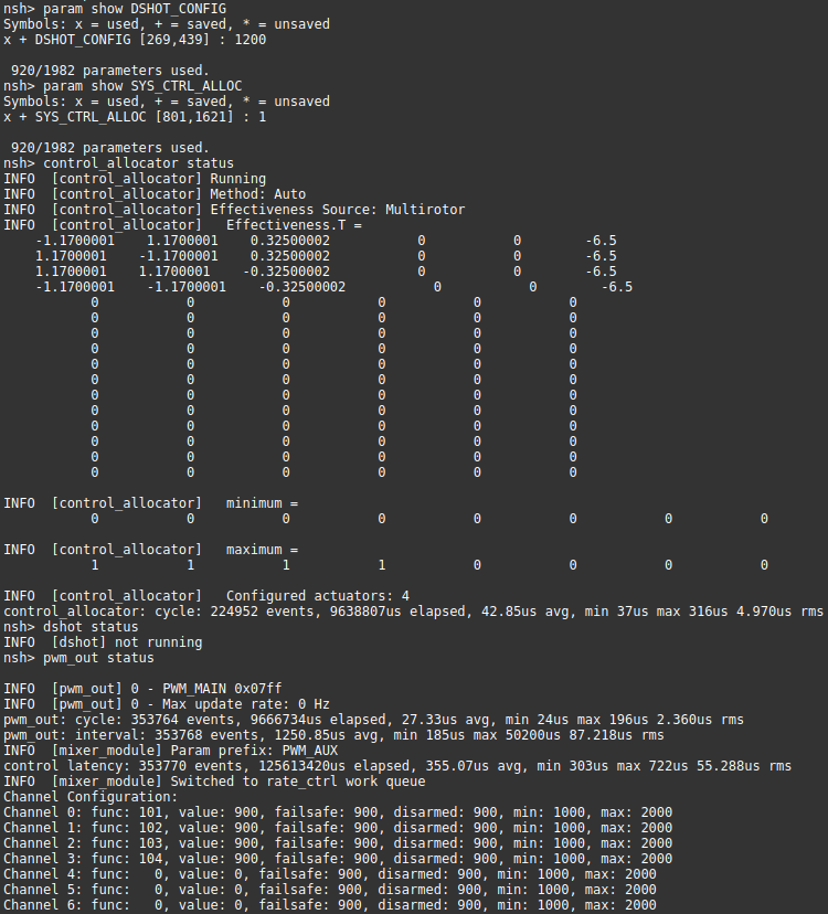 The Dshot module cannot be started when using dynamic control allocation. · Issue #19901 · PX4 ...