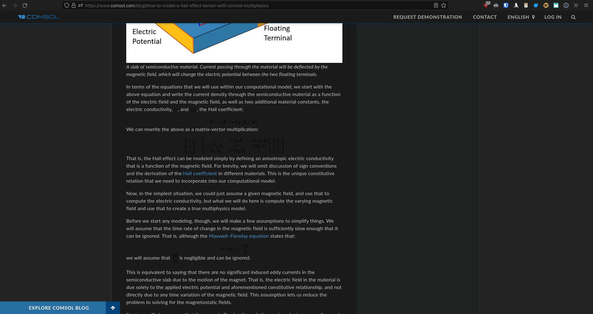 [Broken Website] COMSOL tutorial website · Issue #9999 · darkreader/darkreader · GitHub