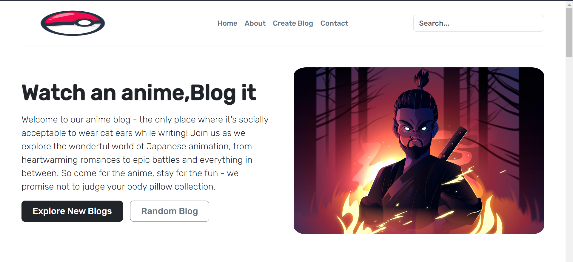 GitHub - GnanaHarish/AnimeBlog-Website: An Animeblog website where user ...