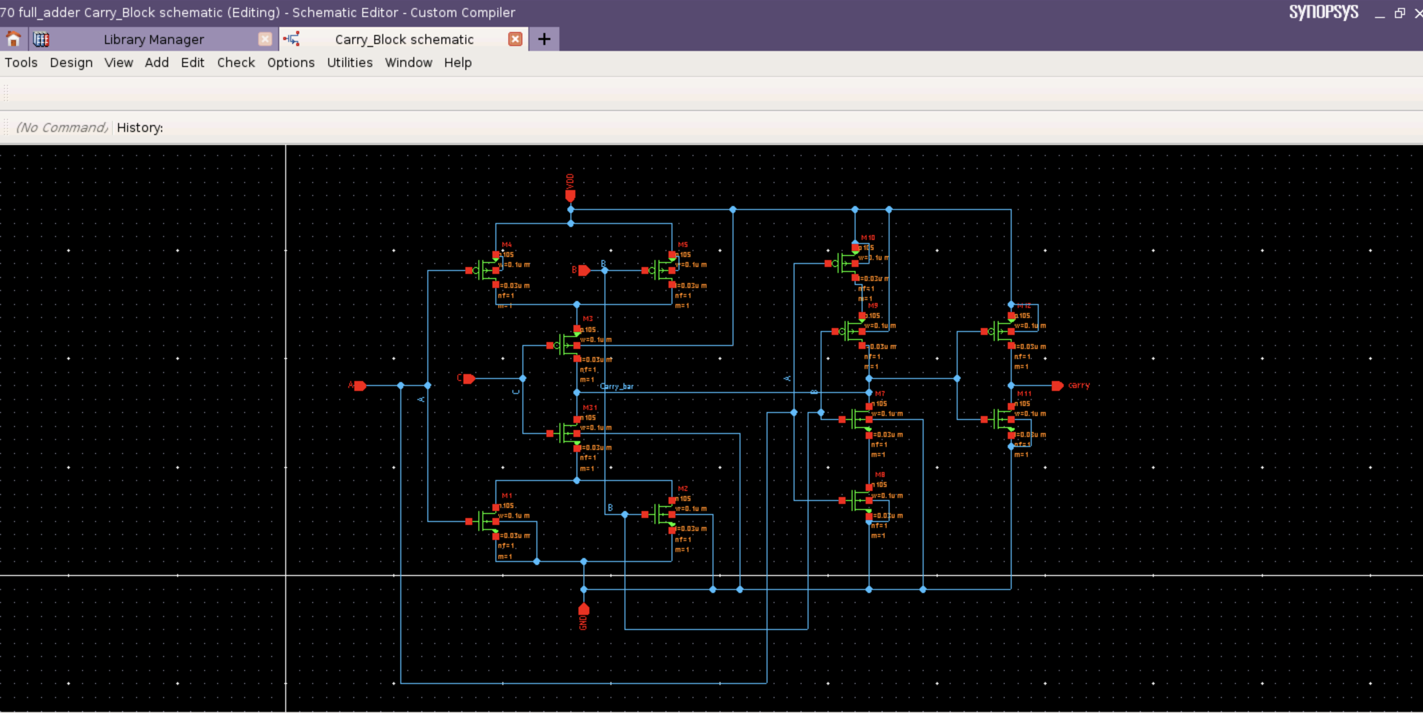 GitHub - dongremayur777/28T_Full_Adder-using-28nm-CMOS-Technology: 28T Full Adder Design made ...