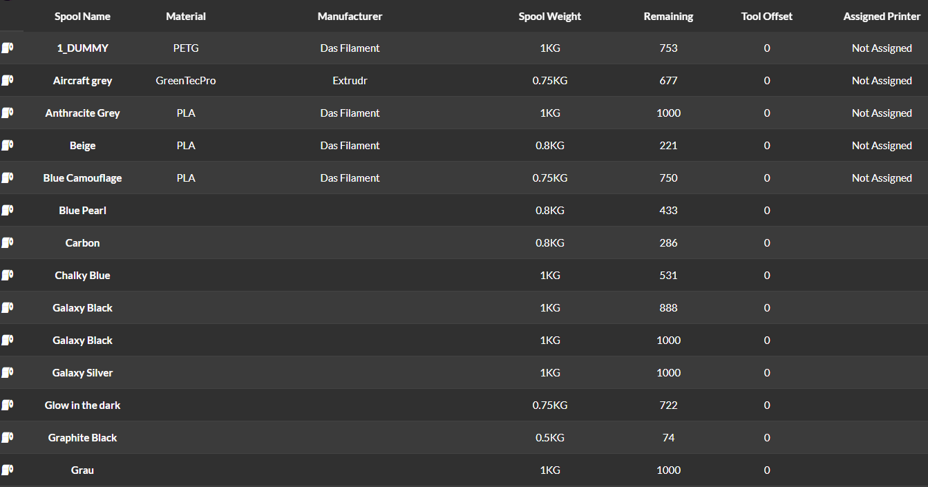 Filament Manager sync just one way? · Issue #346 · OctoFarm/OctoFarm ...