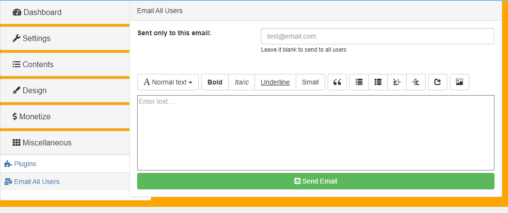 Email All Users error · Issue #3110 · WWBN/AVideo · GitHub