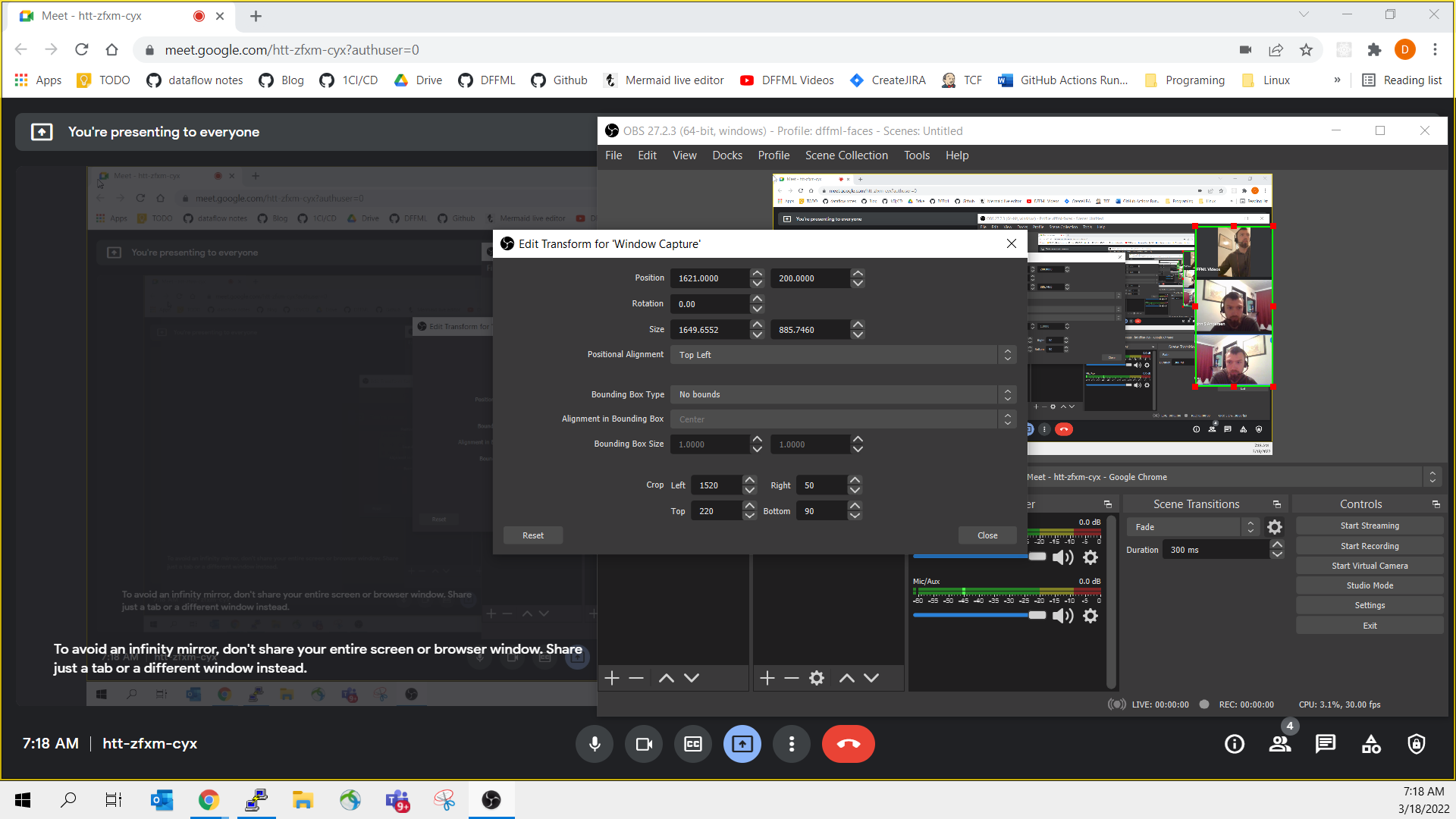 docs: contributing: videos: OBS Stream profiles · Issue #1338 · intel/dffml · GitHub