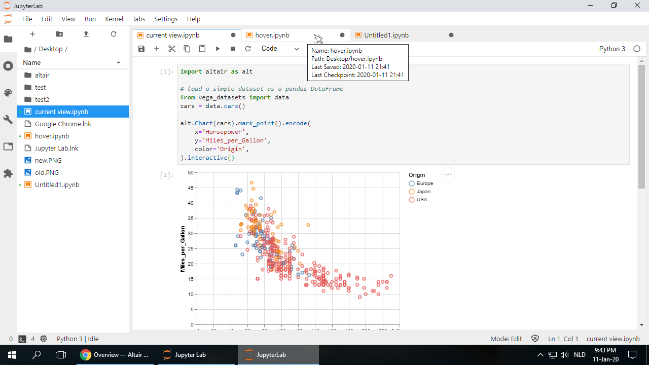 Improvement to default light theme: light grey border around Jupyter ...