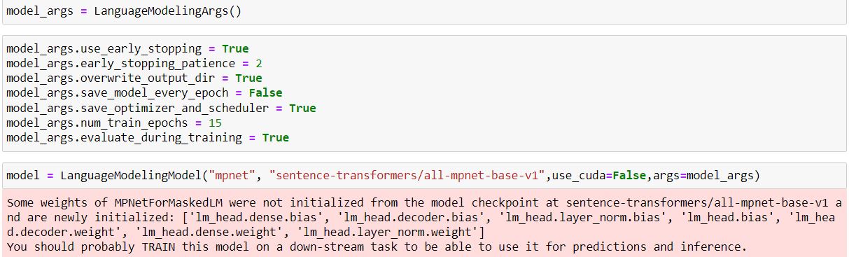 Saved Model giving different perplexity scores and evaluation losses ...