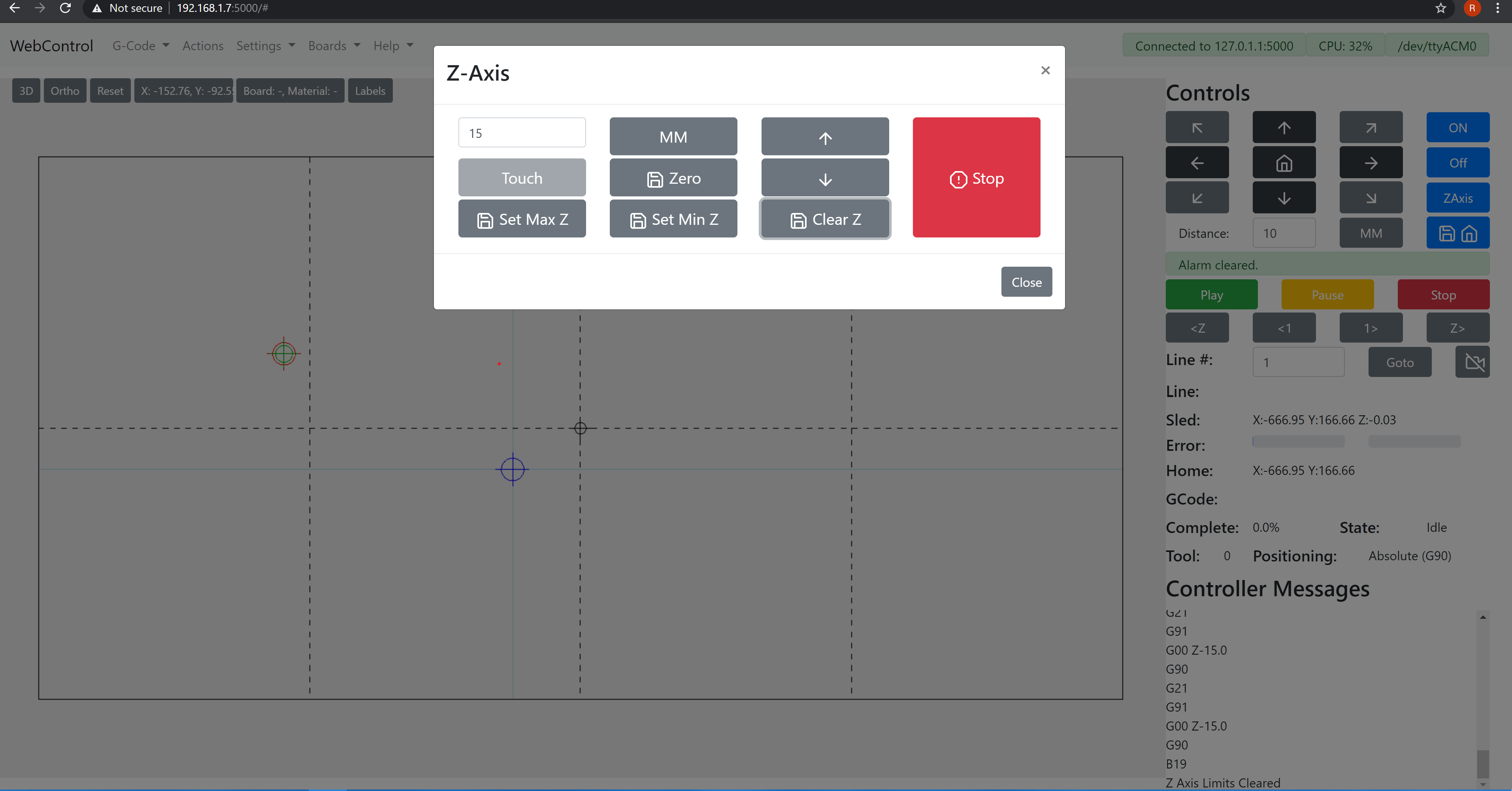Feature Request: Z axis mechanism safety limits · Issue #136 · WebControlCNC/WebControl · GitHub