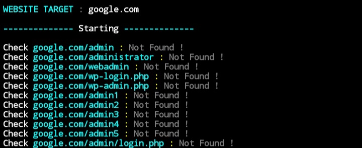 GitHub - unsa2017/AdminFinder