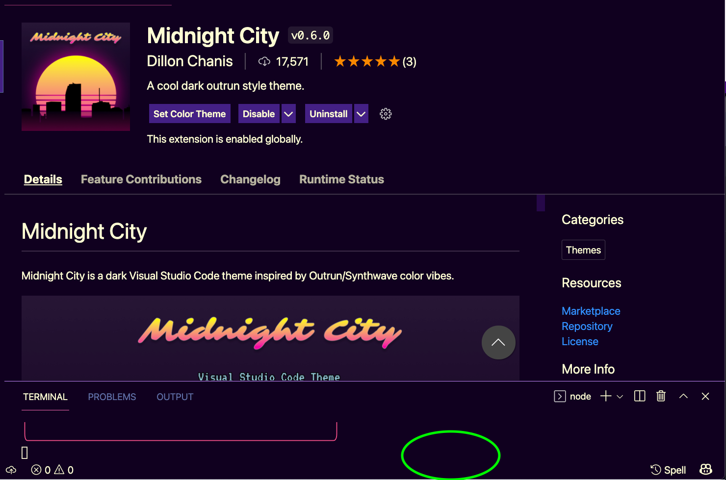 Feature request: Set bottom nav color · Issue #8 · freeCodeCamp/freecodecamp-dark-vscode-theme ...